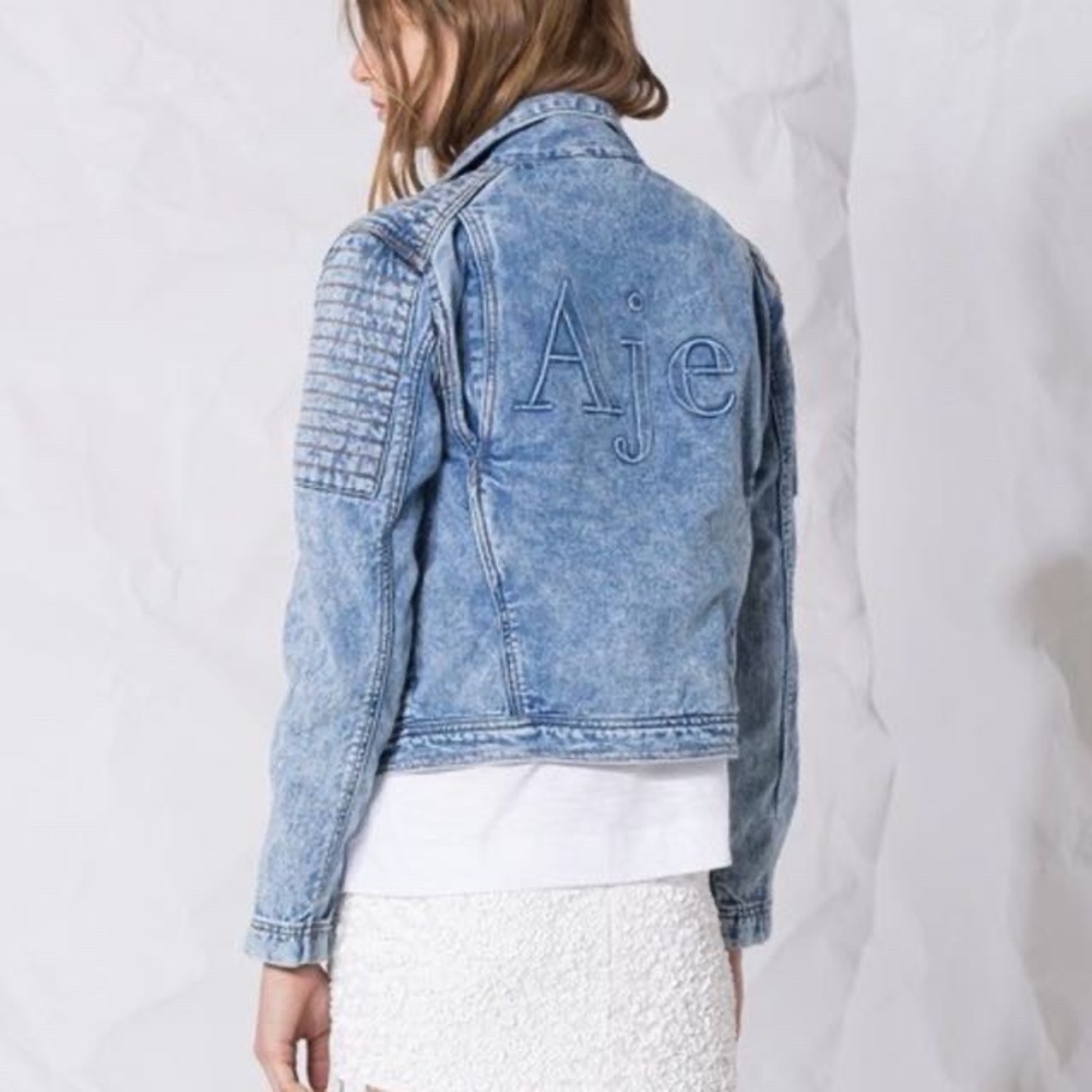 Aje ‘Gainsborough’ Denim Jacket (Australian Size 6/Xs) - Gem